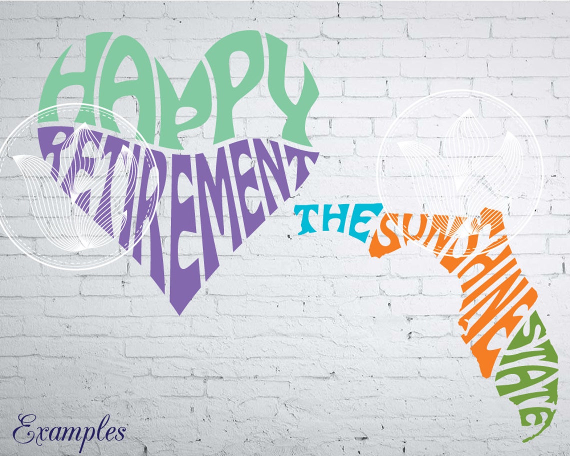 Custom Digital Word Art Svg Cutting File in the Shape You | Etsy