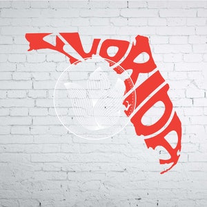 Florida Word Art Svg Dxf Eps Png Jpg Logo Design Word in - Etsy