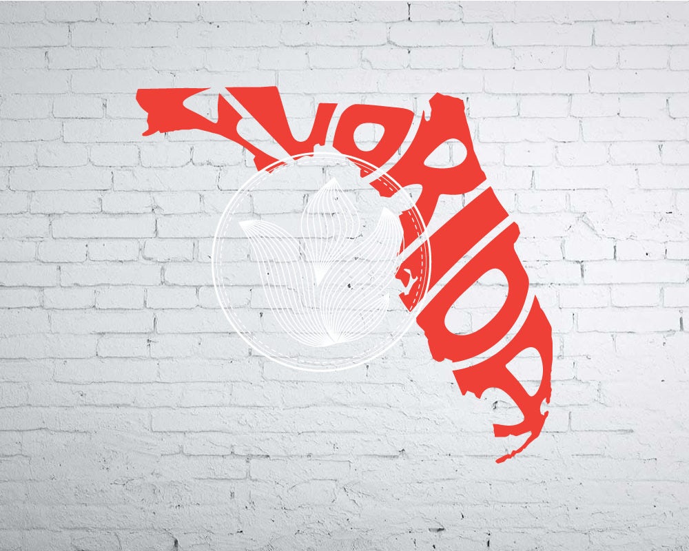 Florida Word Art Svg Dxf Eps Png Jpg Logo design Word in | Etsy
