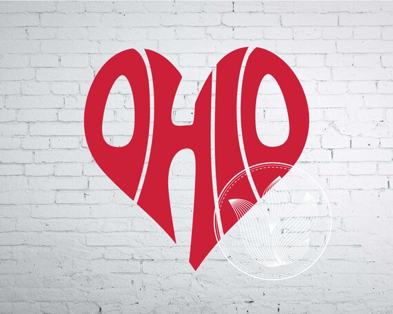 Ohio Word Art Ohio Svg Dxf Eps Png Jpg Ohio Logo Design - Etsy
