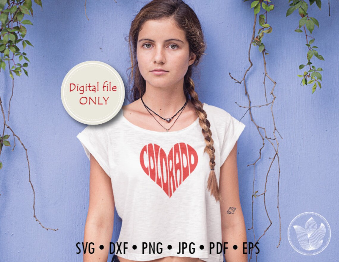Colorado Word Art Colorado Svg Dxf Eps Png Jpg Colorado logo | Etsy