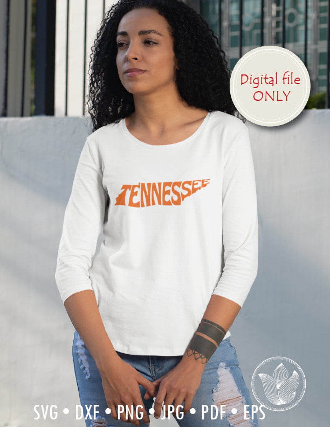 Tennessee Word Art Svg Dxf Eps Png Jpg, T-shirt Typography Overlay Map ...