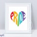 Pride Word Art, Pride Svg Dxf Eps Png Jpg, Pride Logo Design, Word in ...