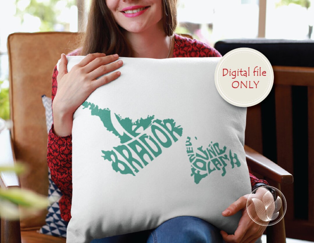 Newfoundland and Labrador Word Art Svg Dxf Eps Png Jpg, T-shirt ...