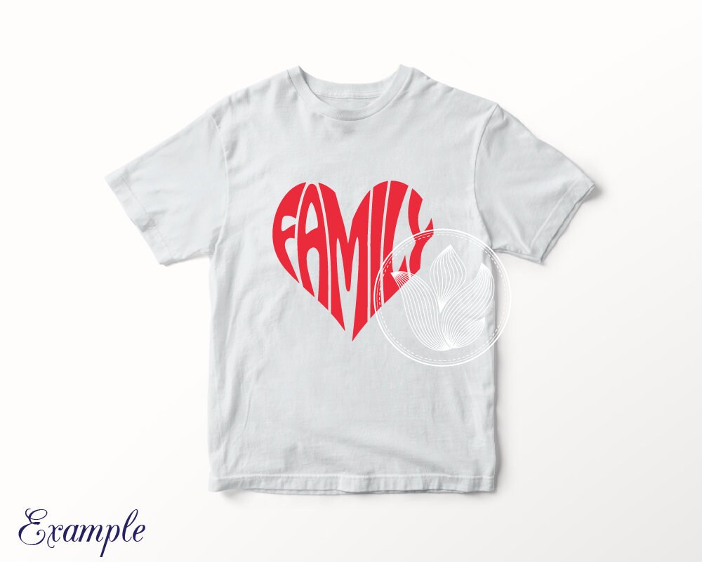 Family Word Art Family Svg Dxf Eps Png Jpg Family Logo - Etsy Canada