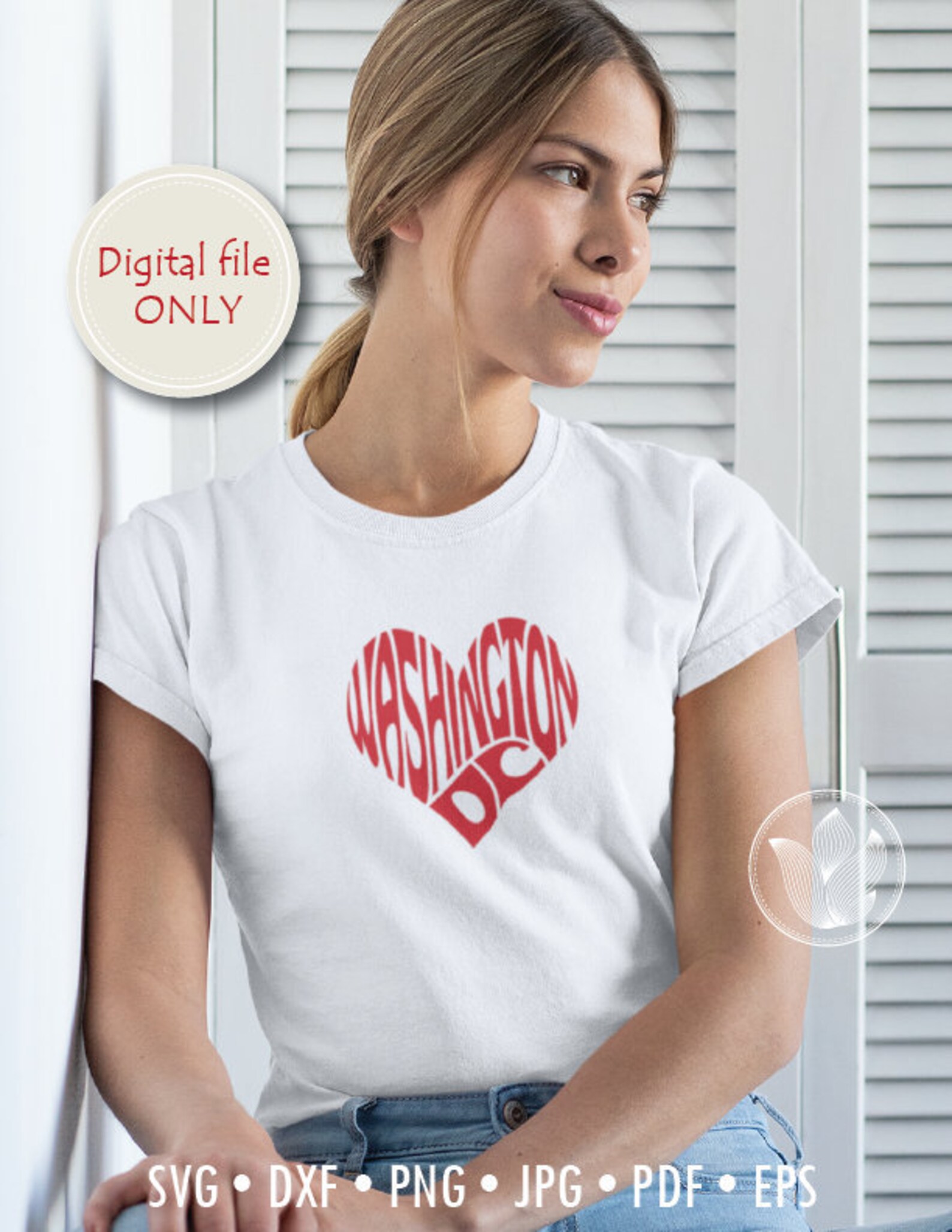 Washington DC Word Art Washington DC Svg Dxf Eps Png Jpg - Etsy