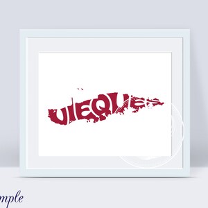 Vieques Word Art Svg Dxf Eps Png Jpg T-shirt Typography - Etsy