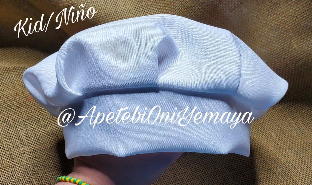 Child - Kids Gorro De Iyawo Obatala Baba Hat Santeria Ifa Mano De ...