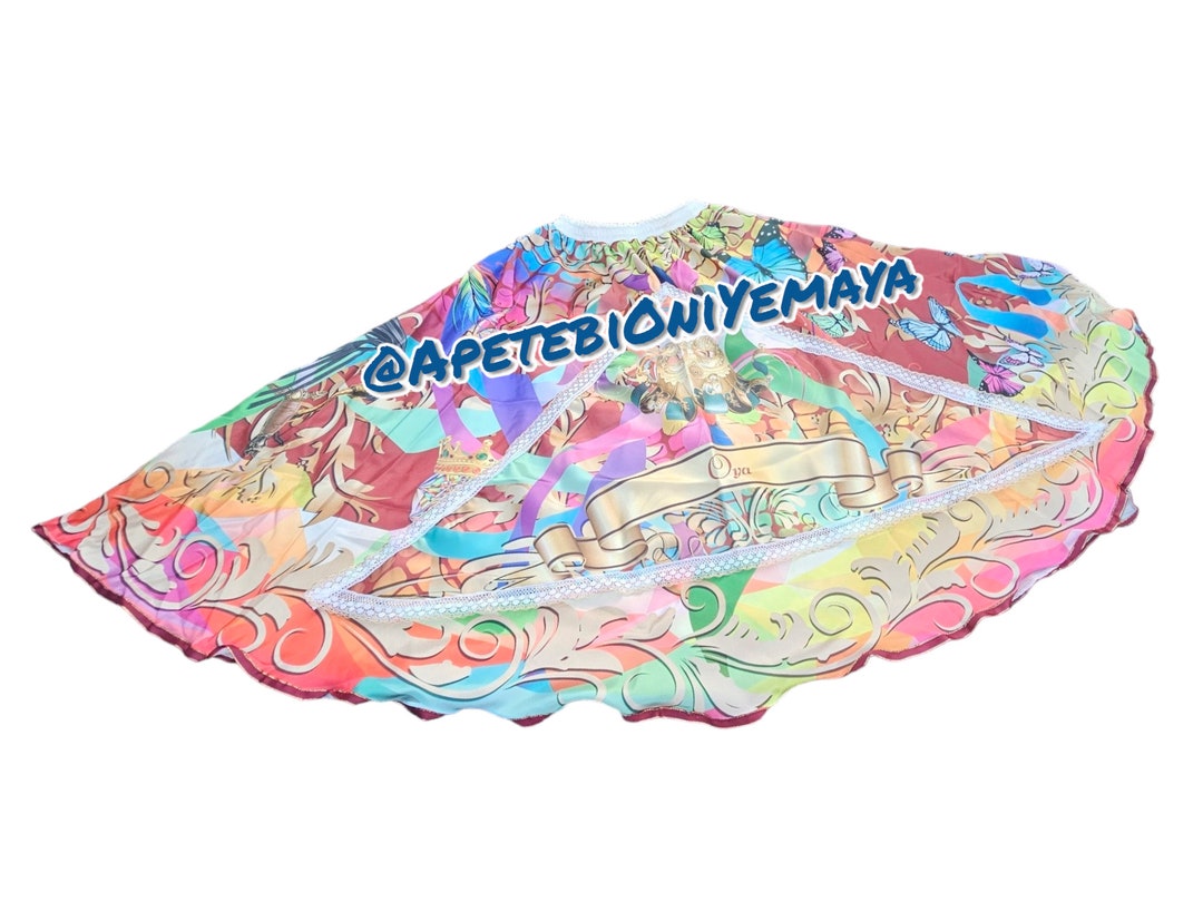 Elegant Skirt for Oya Yansa Yanza Lukumi - Perfect for Santeria ...