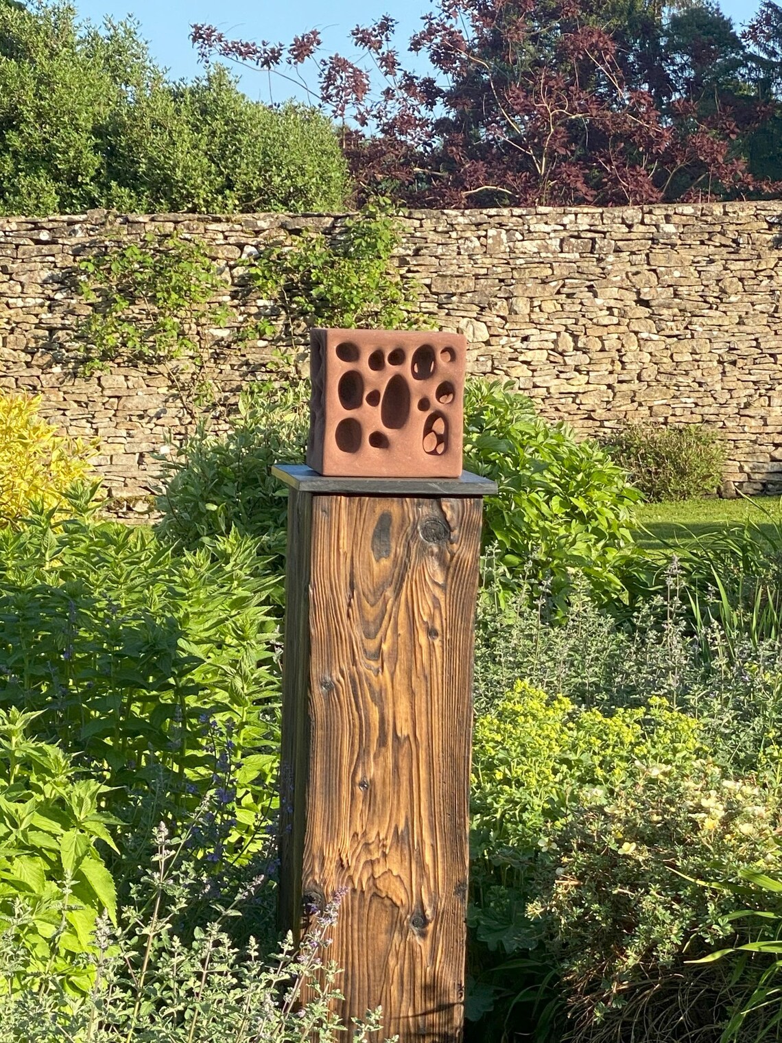 Erosion #1 - Unique Hand Carved Sandstone Sculpture, Signed and Dated ...
