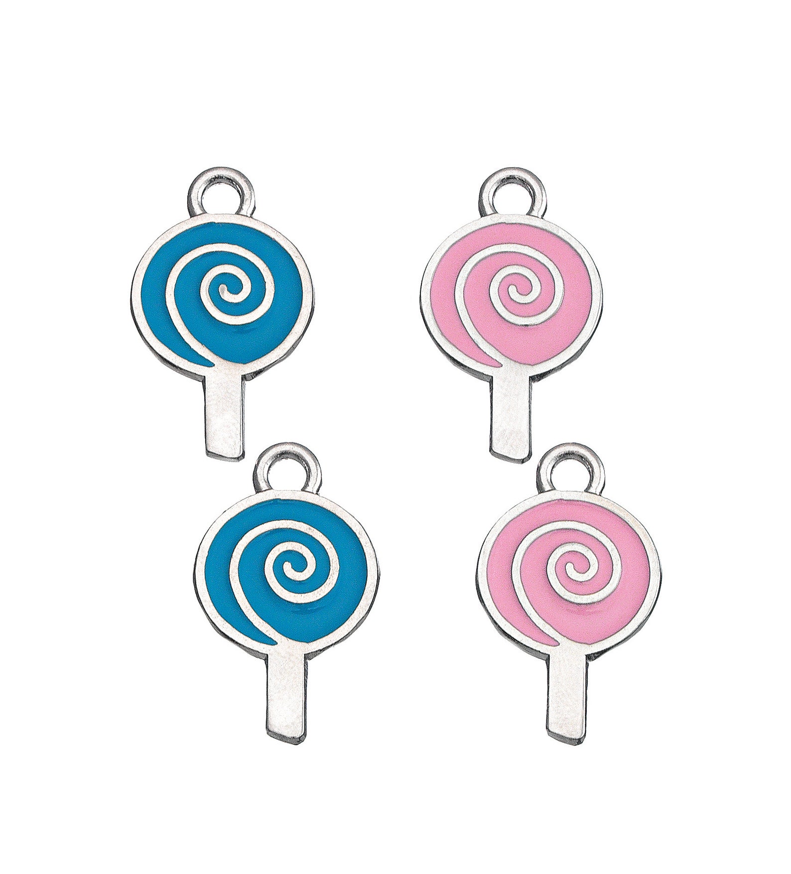 Lollipop Charms Enamel Finish Small Size 1.8x3 Cm - Etsy