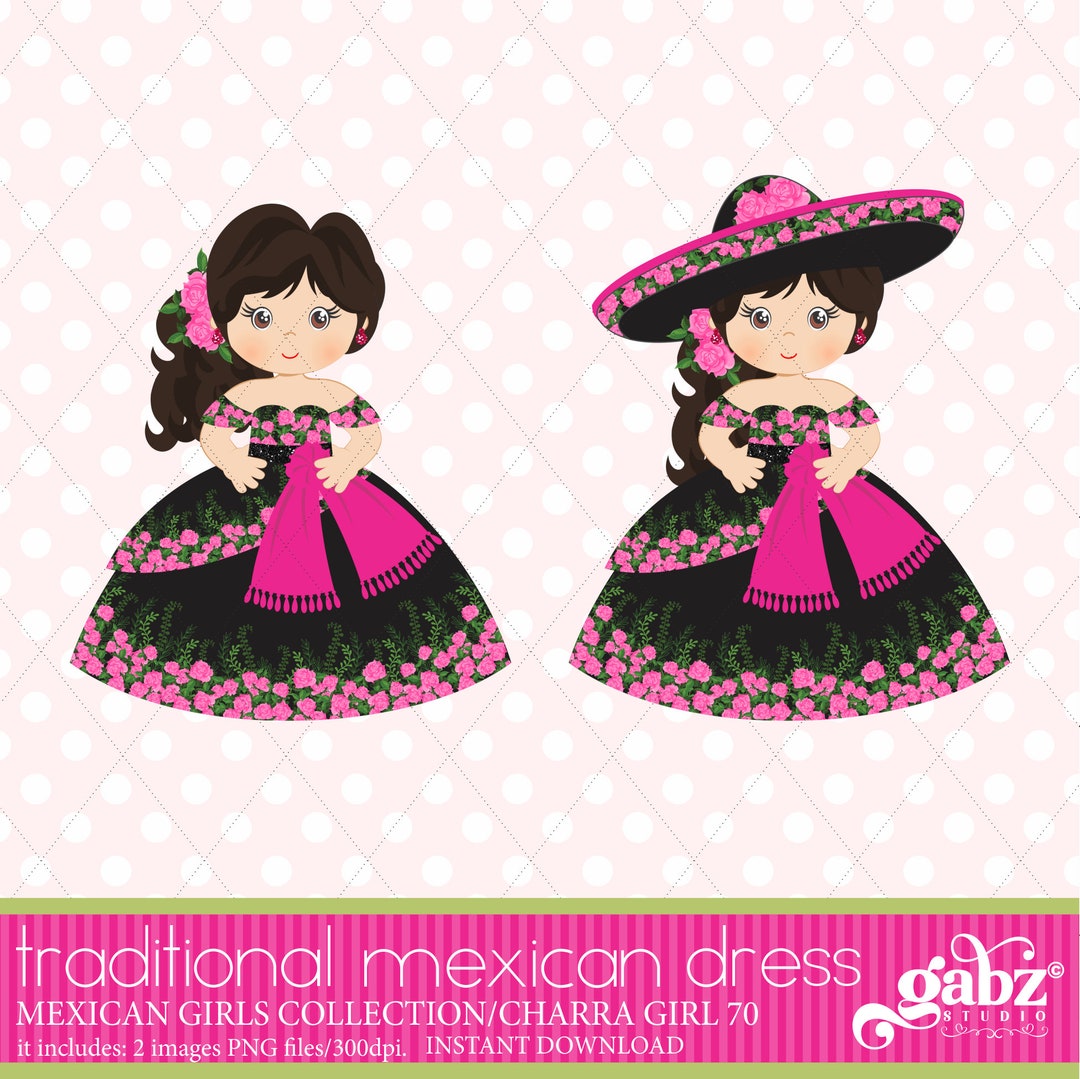 Chica Mexicana, Quince Fiestas, Dulce Dieciséis, Clipart, Cumpleaños ...