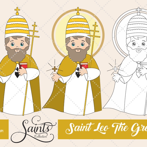 Catholic Saints Clip Art - Etsy