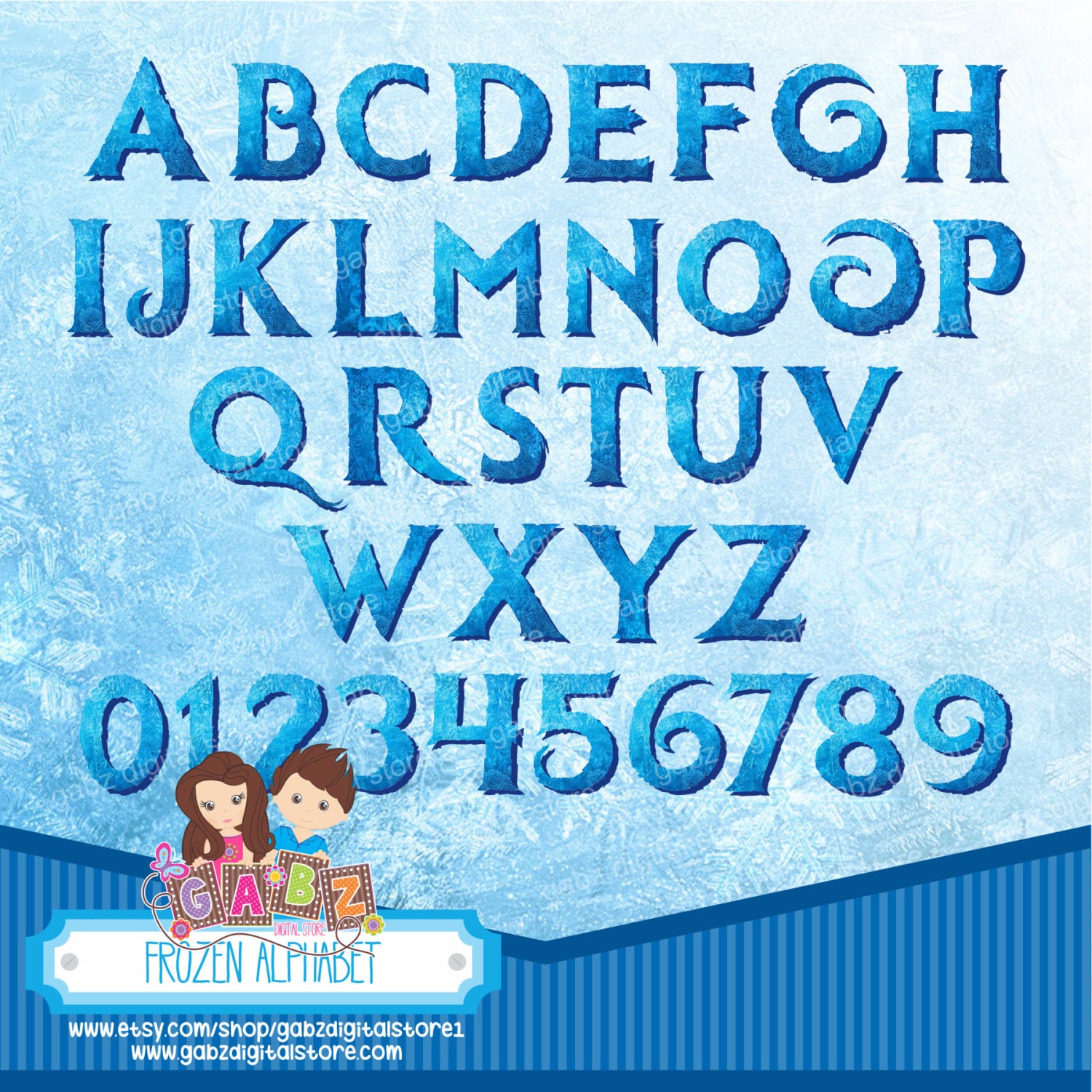Frozen Alphabet ABC Birthday Girl Numbers Princess | Etsy