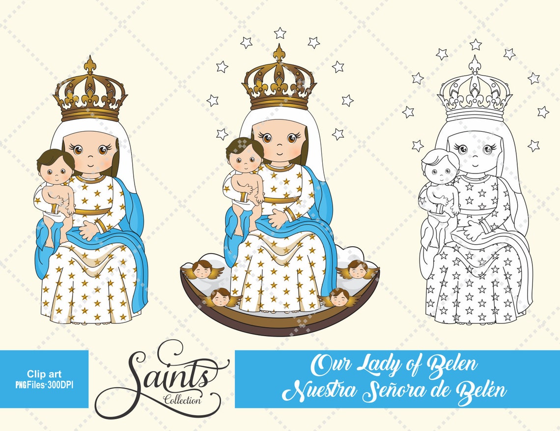 Our Lady of Belen Nuestra Señora De Belén Catholic Saint - Etsy