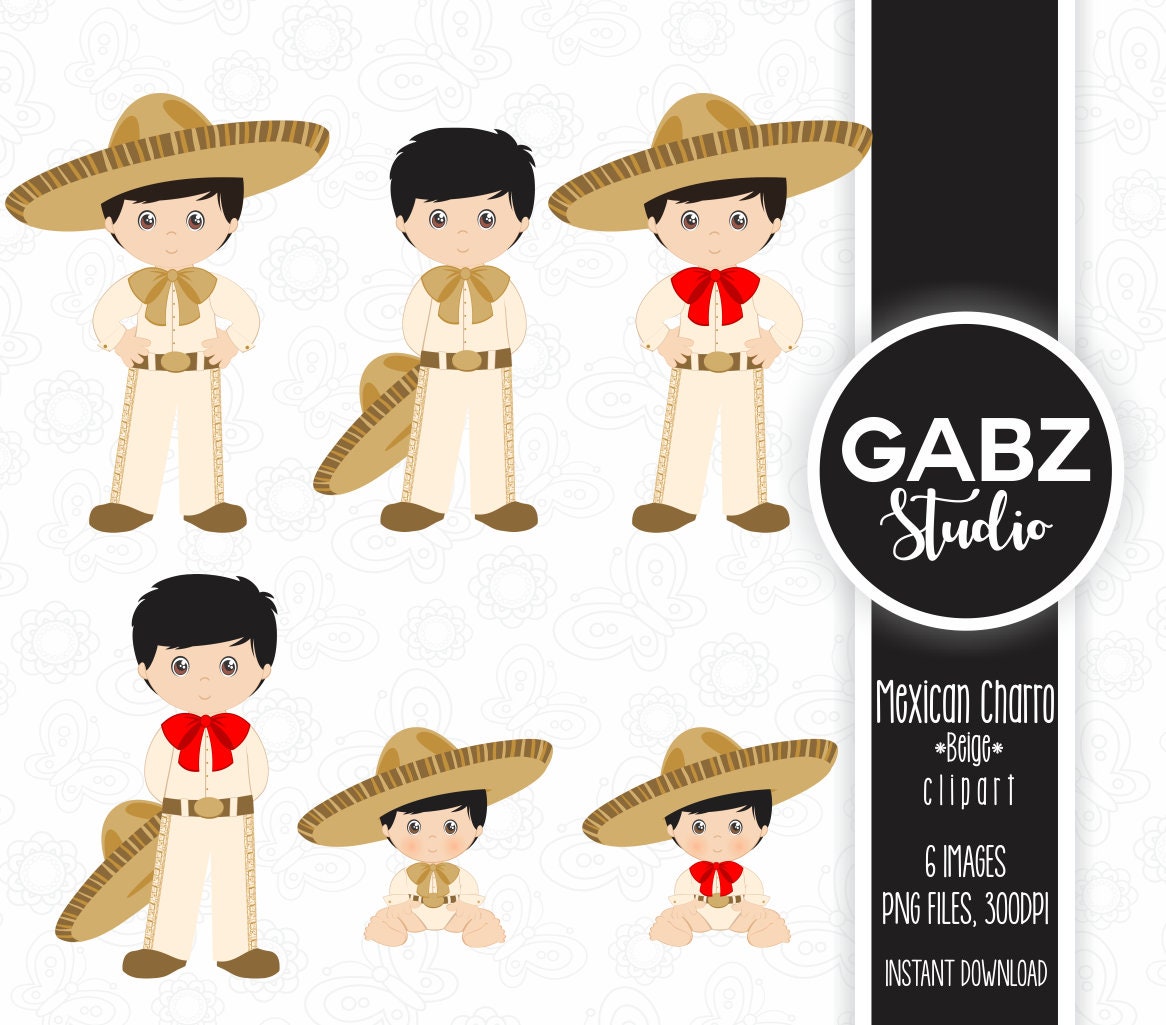 Charro Mexicano Baby Charro Color Beige Folclore Mexicano - Etsy España