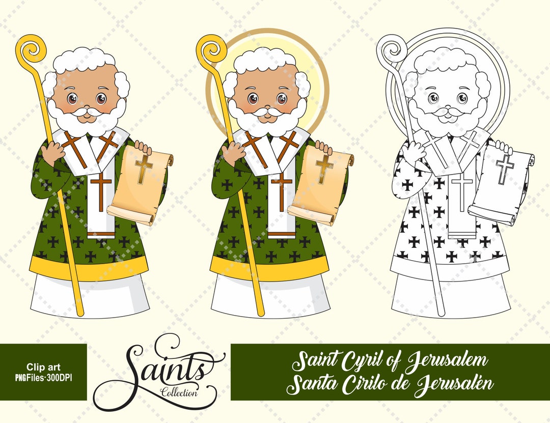 Saint Cyril of Jerusalem, San Cirilo De Jerusalén, Catholic Saint ...