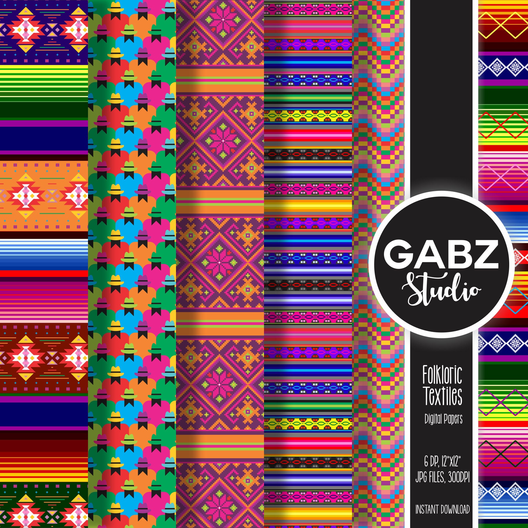 Mexican Textile Patterns