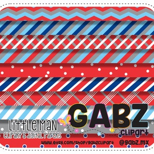 Little Man, Digital Papers, Clip Art, Party Boys, Birthday, Frames ...