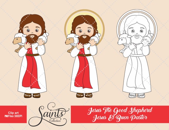 Jesus Is The Good Shepherd Clipart