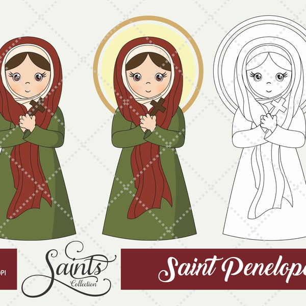 Saints Clipart - Etsy