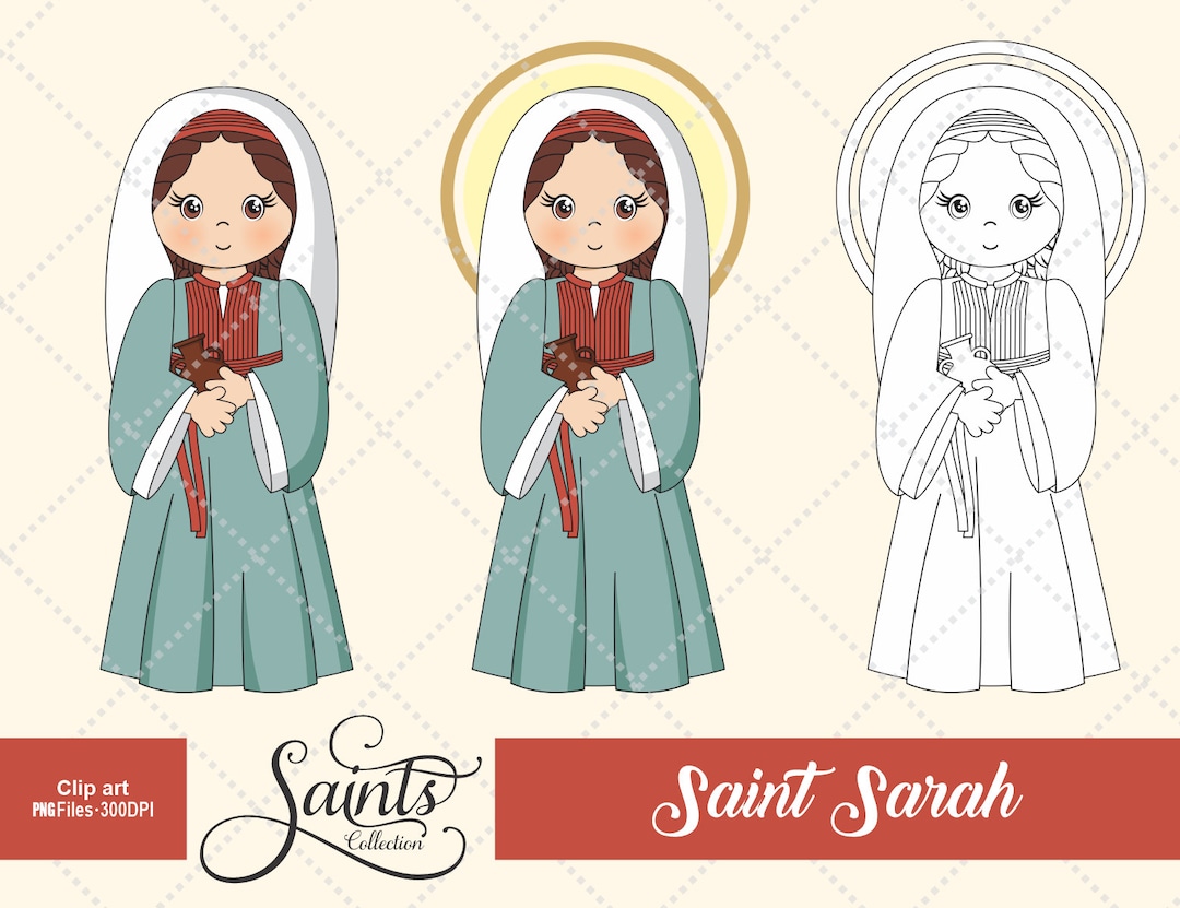 Saint Sarah, Catholic Saint, Religious, Saint Clipart, Catechesis ...