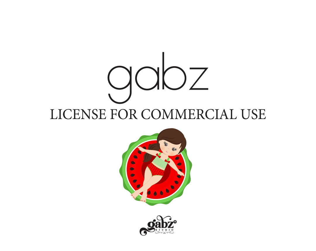 Single Commercial License to GABZ, Images Sold Separately - Etsy