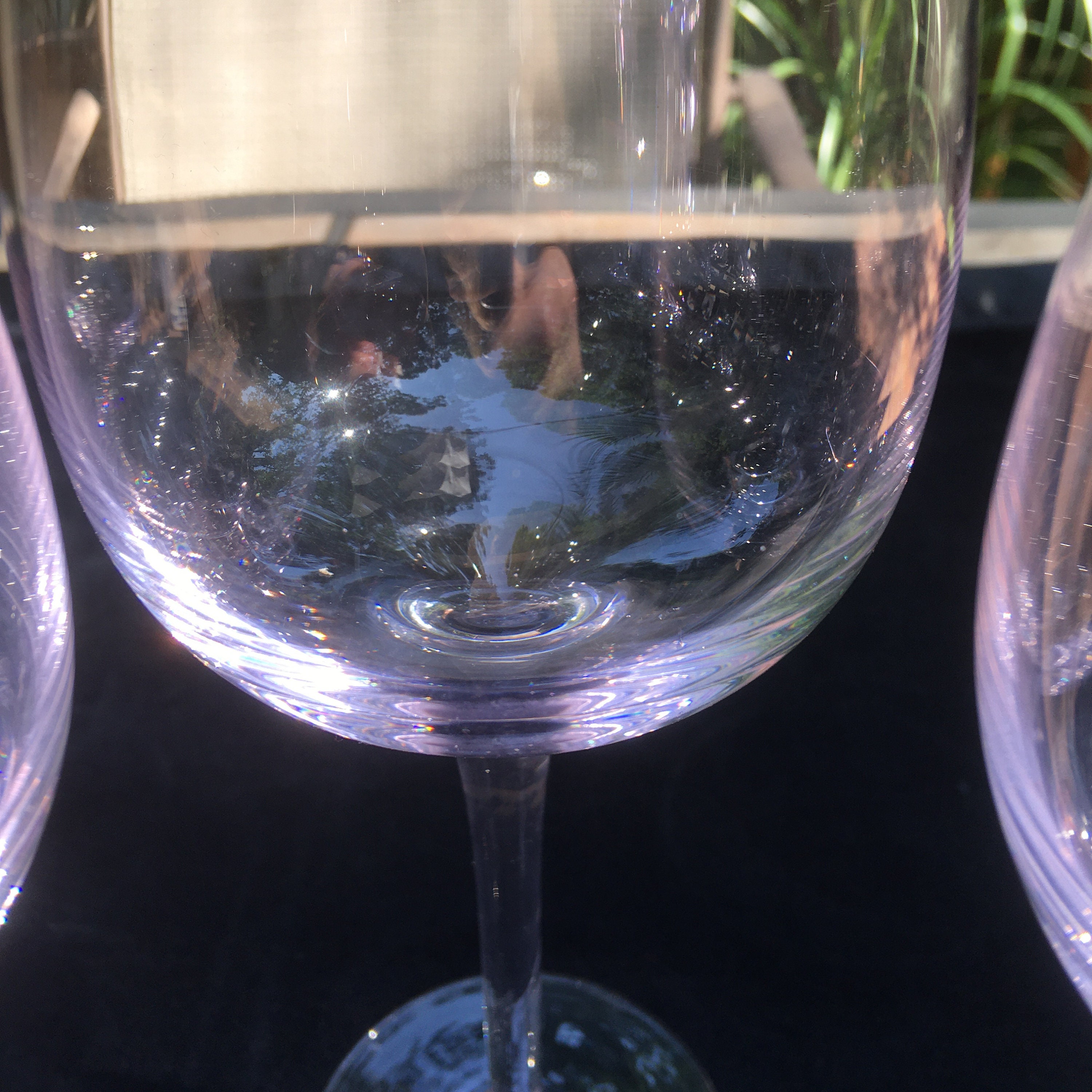 Four Beautiful Rose Colored Wine Glasses Mid Century Etsy