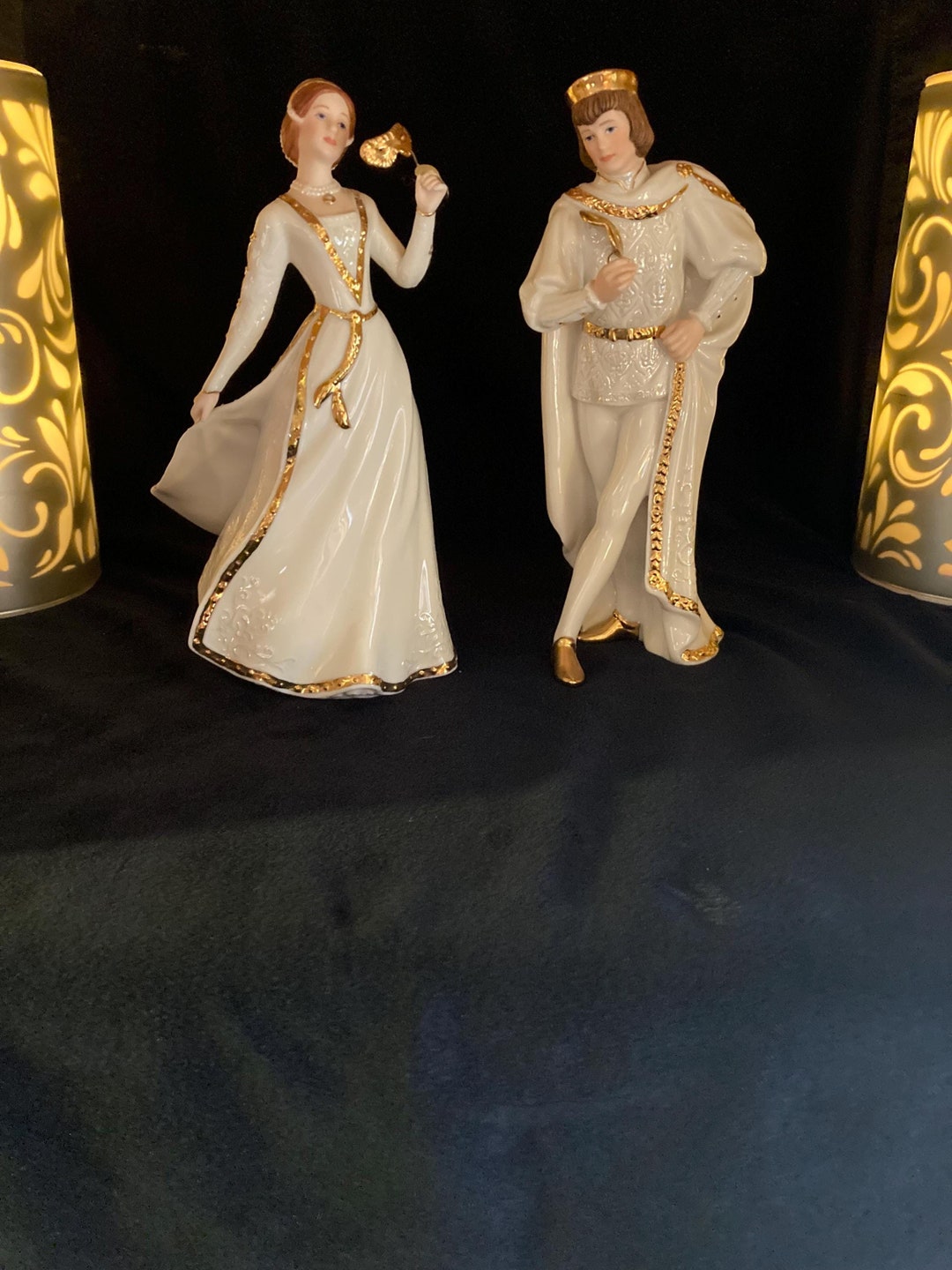 Lenox Ivory Classic Romeo & Juliet Limited Edition Porcelain Figurines ...