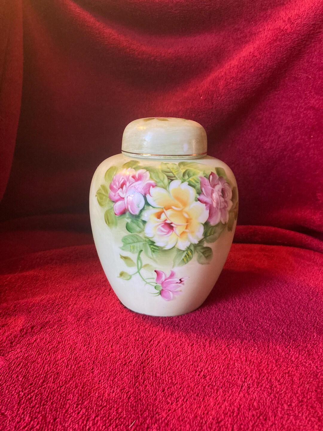 Ginger Jar From the 1970's Andrea by Sedak. Perfect Condition. Wedding ...