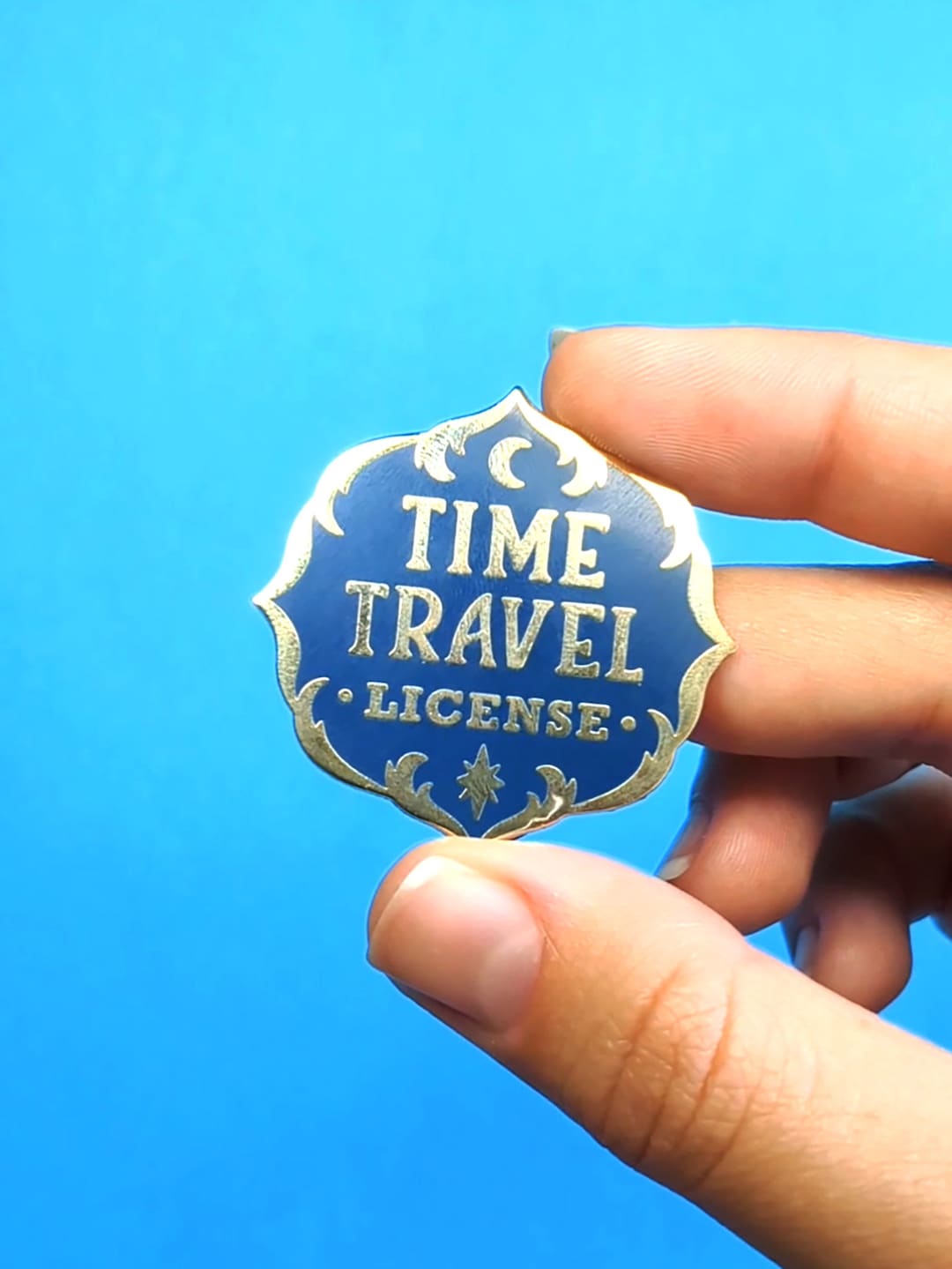 Time Traveller Enamel Pin - Time Travel, Whovian Gift, Dnd Gift ...