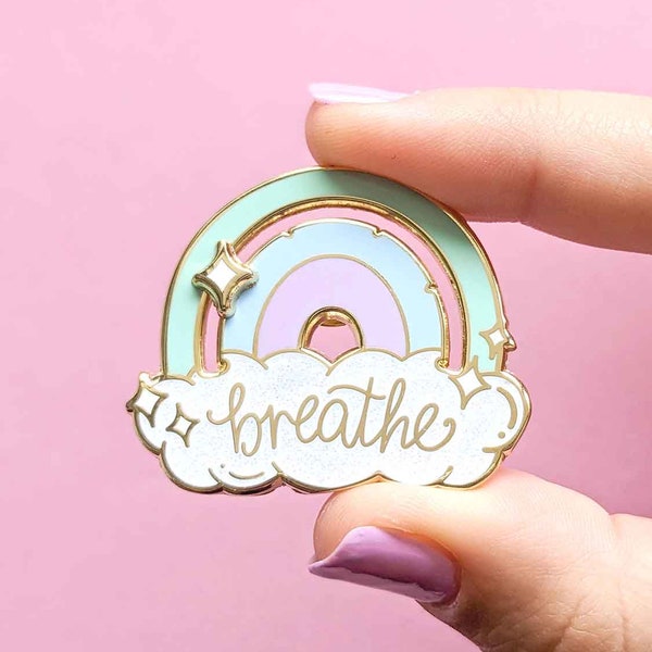 Self Care Enamel Pin - Etsy