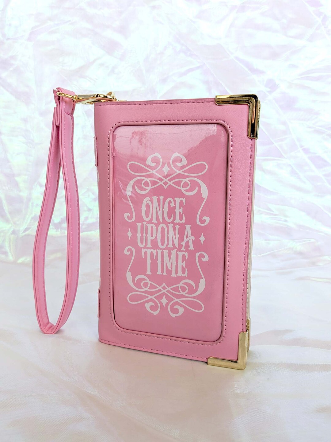 Pink Fairytale Purse Ita Wallet Once Upon a Time Book Lover Librarian ...