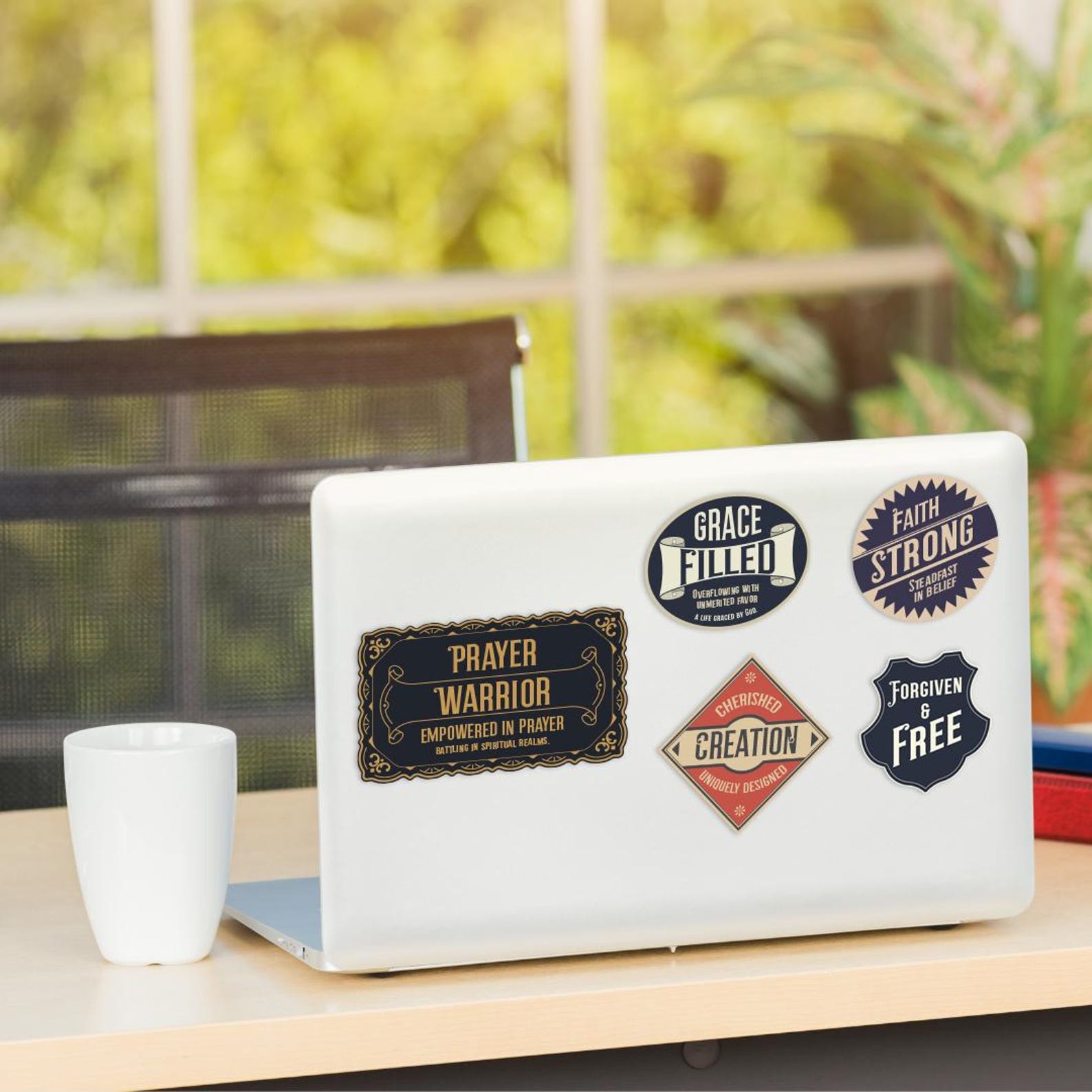 10 Faith-inspired Printable Stickers | Good Labels Vintage Christian ...