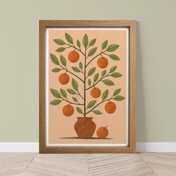 Orange Tree - Etsy