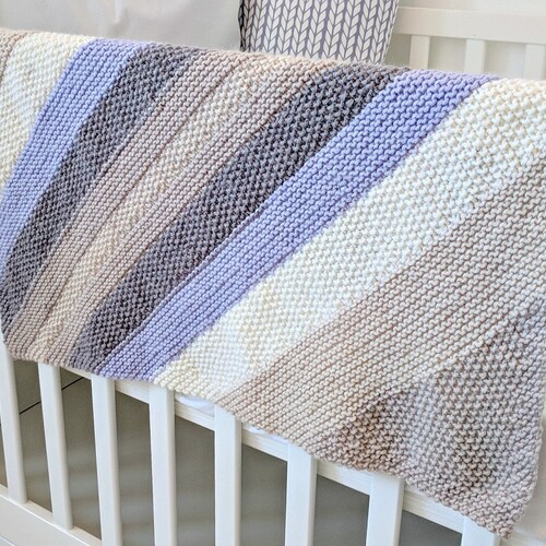 Baby Cakes Knit Blanket Pattern Easy Beginner Friendly Baby | Etsy