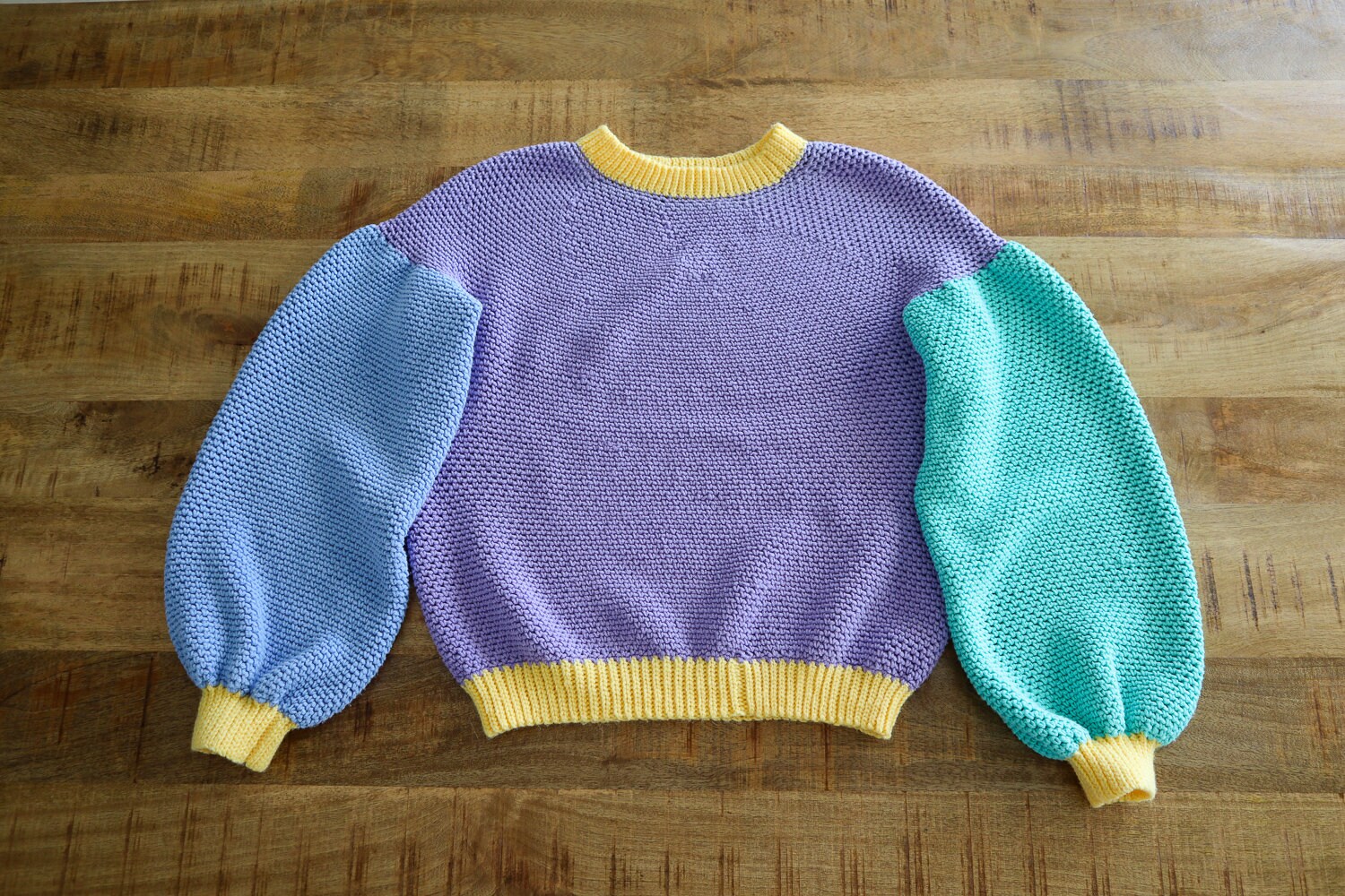 The Better Sweater DK Weight Crochet Pattern: Balloon Sleeve Jumper for ...
