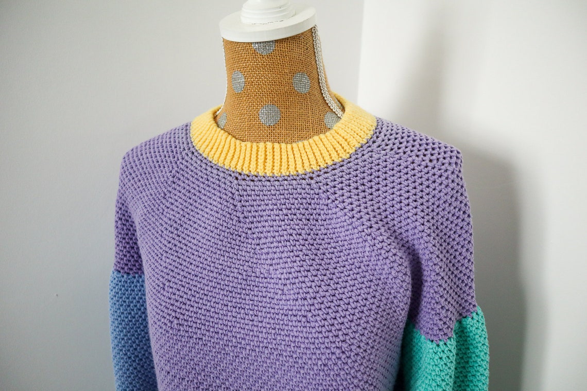 The Better Sweater DK Weight Crochet Pattern Light Yarn | Etsy