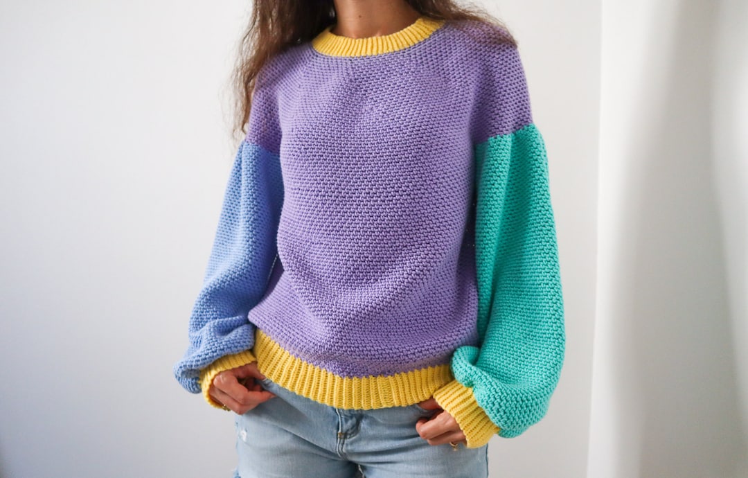 The Better Sweater DK Weight Crochet Pattern: Balloon Sleeve Jumper for ...