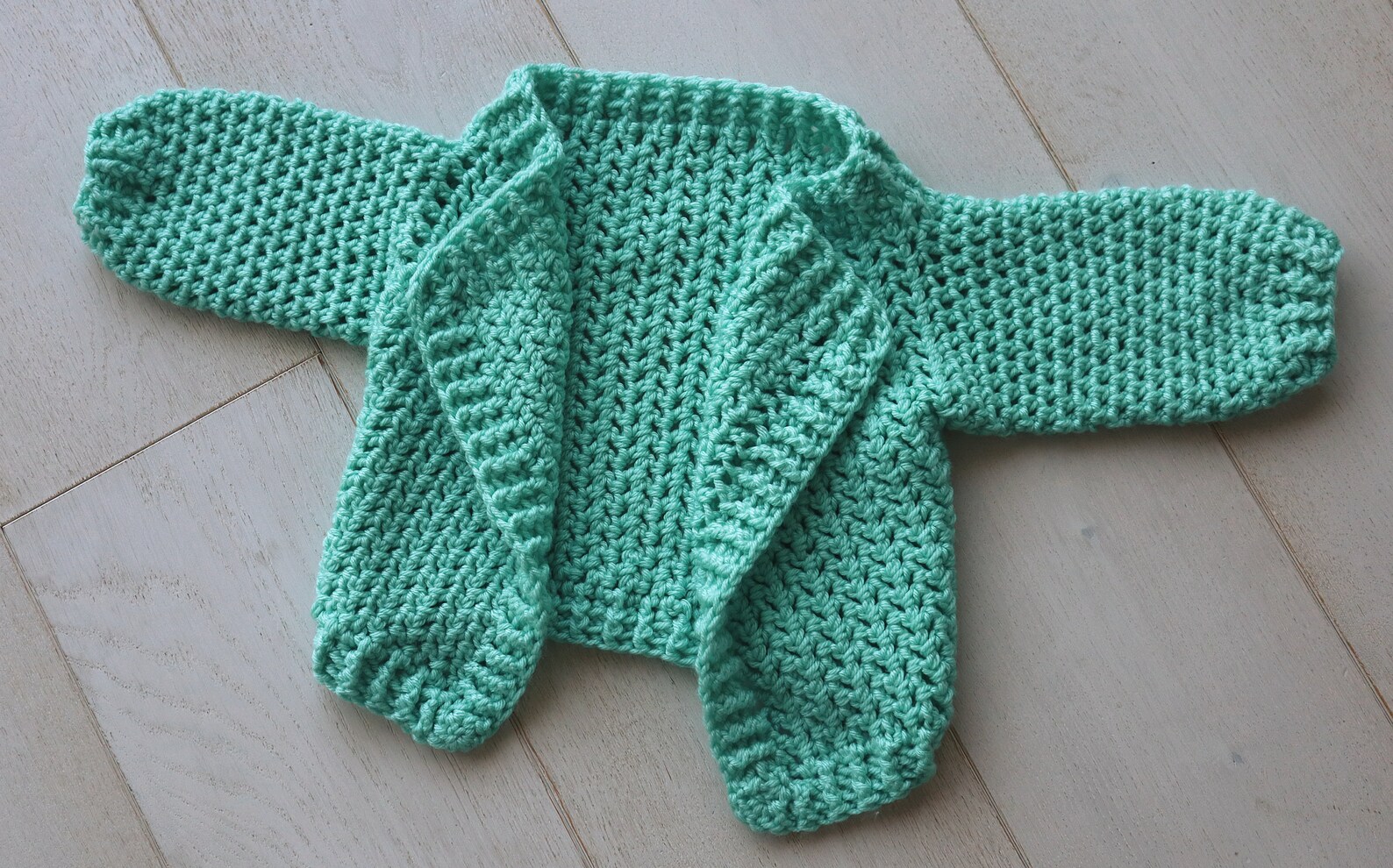 Crochet Baby Cardigan Pattern the Quick N' Cozy Cardi. - Etsy