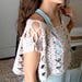 Lace Crochet Boxy Top Pattern, Instructions for Women's Crocheted Top ...