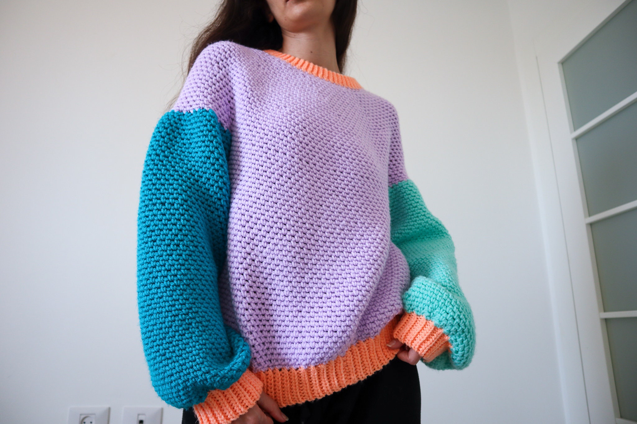 The Better Sweater Worsted Yarn Weight Crochet Pattern - Etsy.de