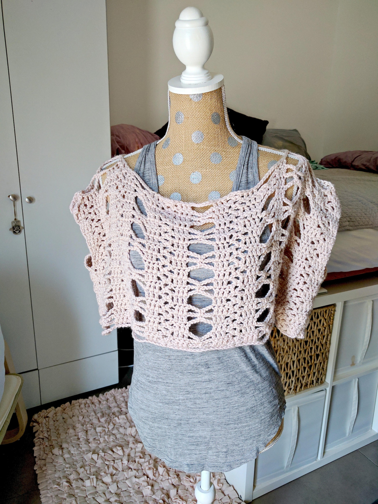 Lace Crochet Boxy Top Pattern Instructions for Women's - Etsy