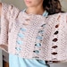 Lace Crochet Boxy Top Pattern, Instructions for Women's Crocheted Top ...