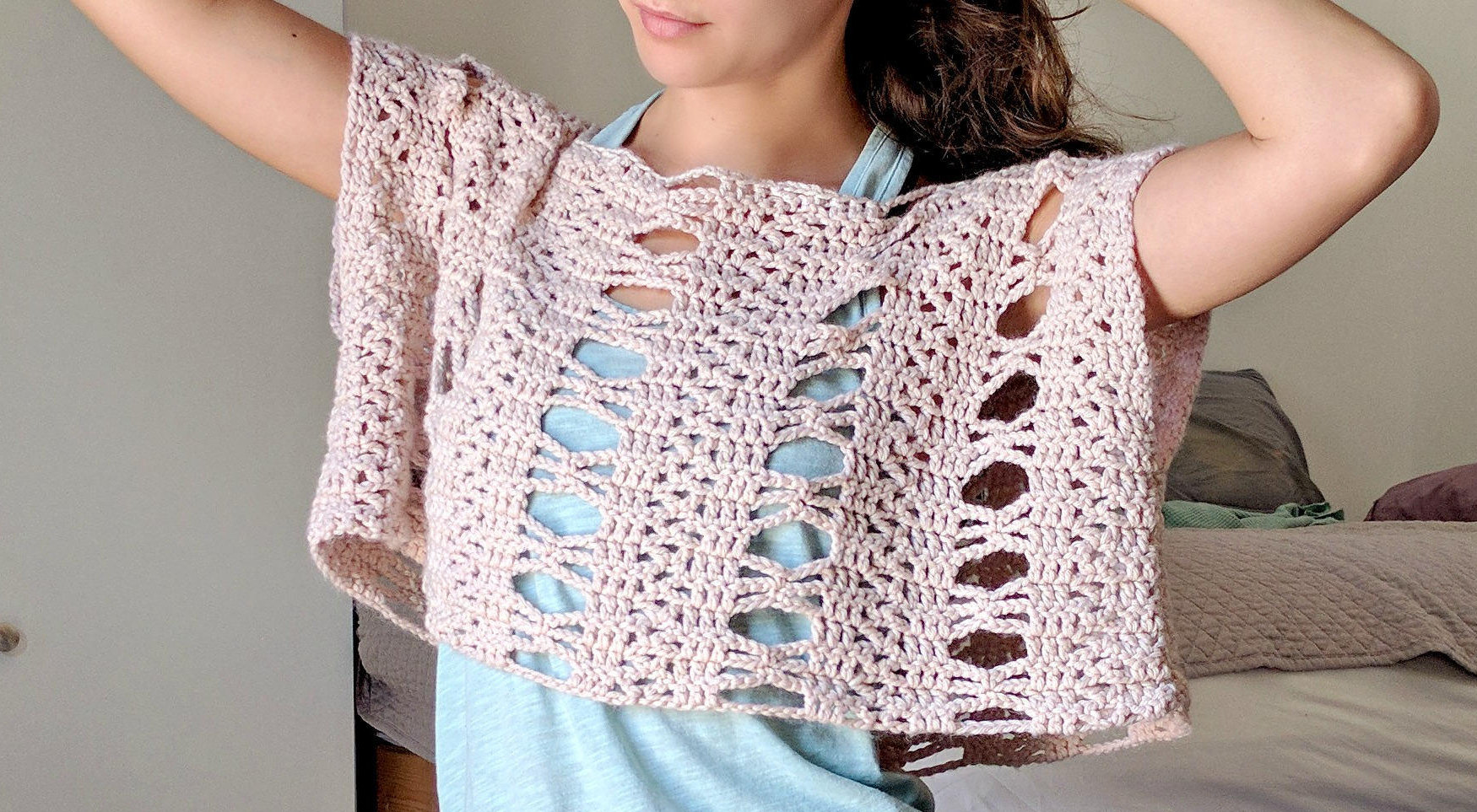 Lace Crochet Boxy Top Pattern Instructions for Women's - Etsy