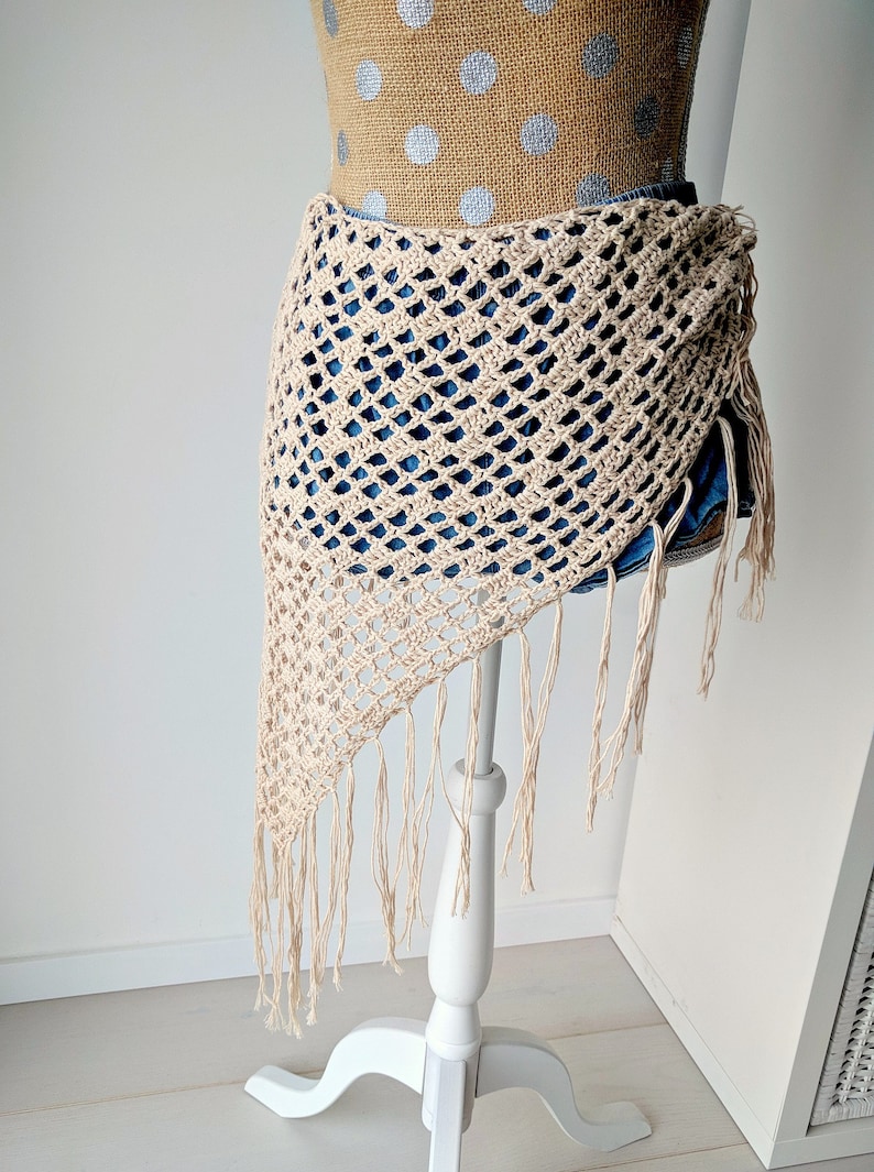 Geometric Lace Sarong Pattern Boho Crochet Sarong Pattern - Etsy Canada