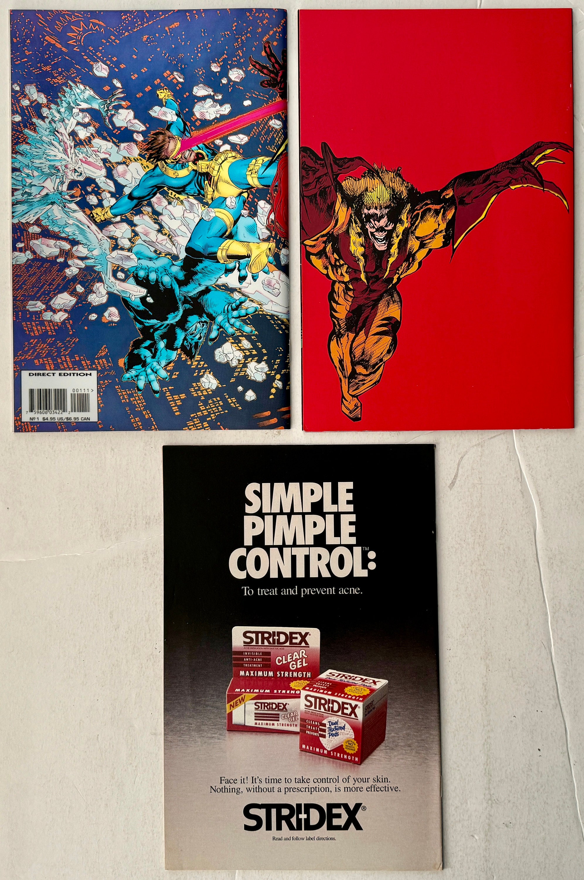 Sabretooth 1 Special, Death Hunt, Classic Lot of 3 Marvel Comics 1993 ...