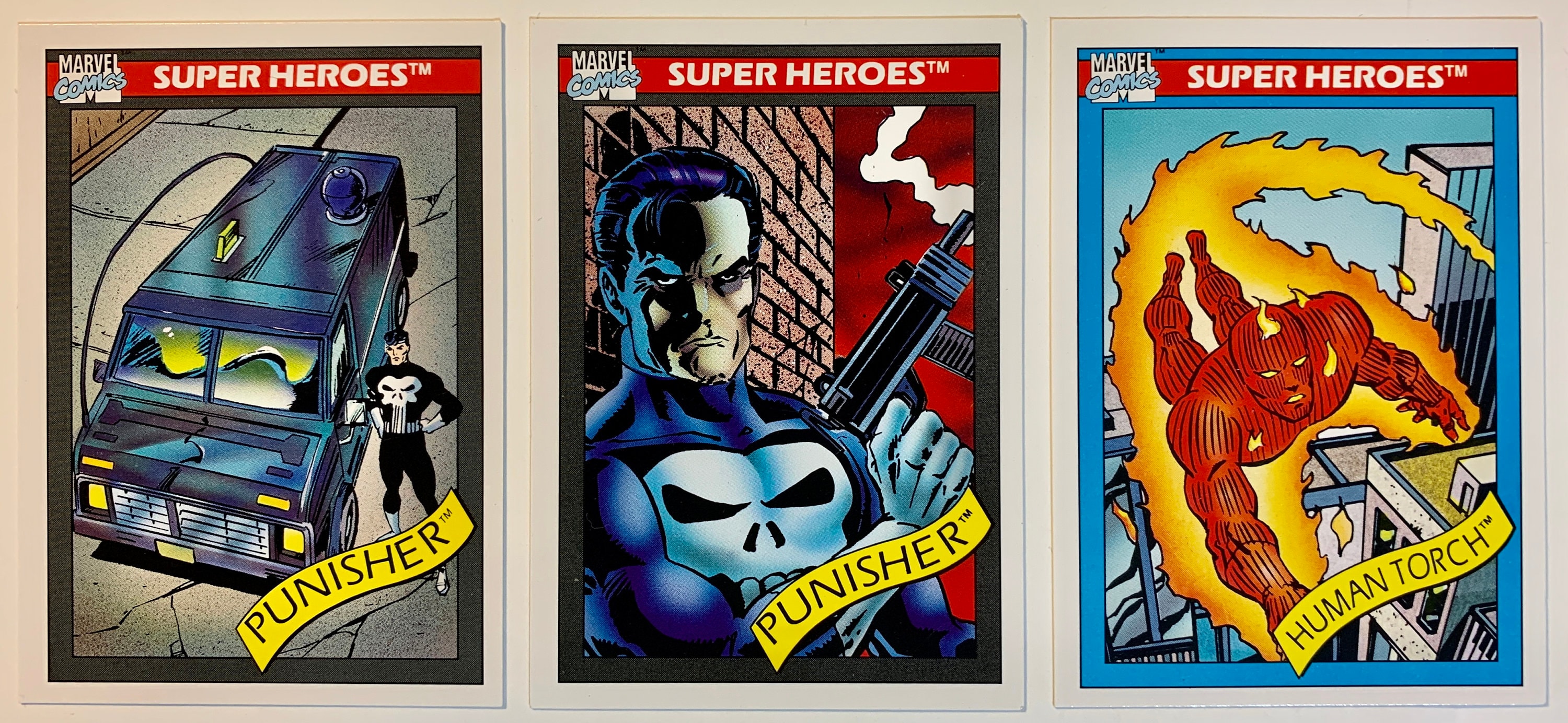 1990 Impel Marvel Universe Comic Book Super Heroes Trading Cards Lot of ...