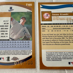 Topps Baseball Cards Mixed Lot of 16 Rookie, Refractor, Serial #, Auto ...