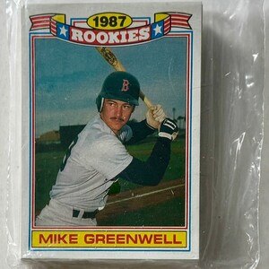 1987 Rookies Commemorative Set 1988 Topps Baseball Cards - 2 Packs (1 ...